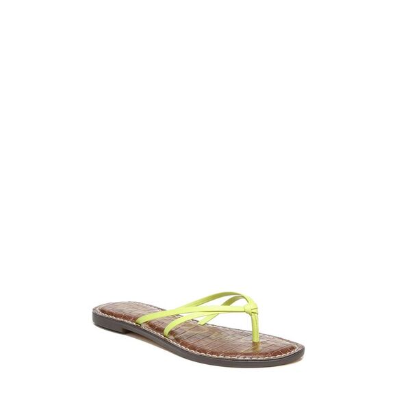 Sam Edelman | Shoes | Nwt Sam Edelman Womens Green Double Thong ...